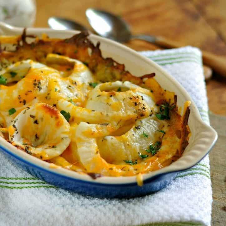 Southern Tennessee Onions Casserole Recipe - Easy • Loaves and Dishes