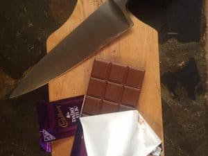 Grilled Chocolate Cheddar • Loaves and Dishes