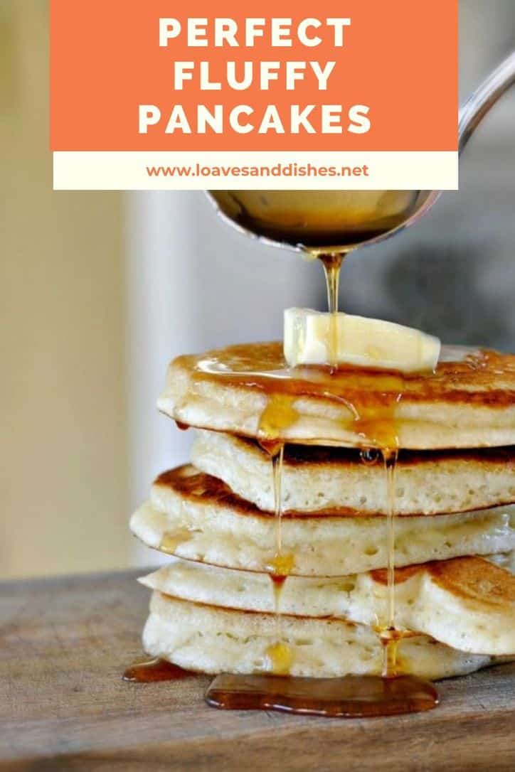 20-MINUTE Perfect Fluffy Pancakes Recipe • Loaves and Dishes