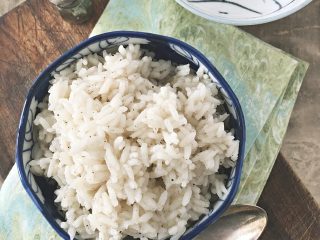 14 Minute • Perfect Microwave Rice • Loaves and Dishes