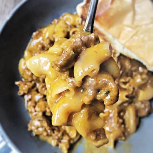 Perfect Hamburger Helper Recipe from Box (Cheesy!) • Loaves and Dishes