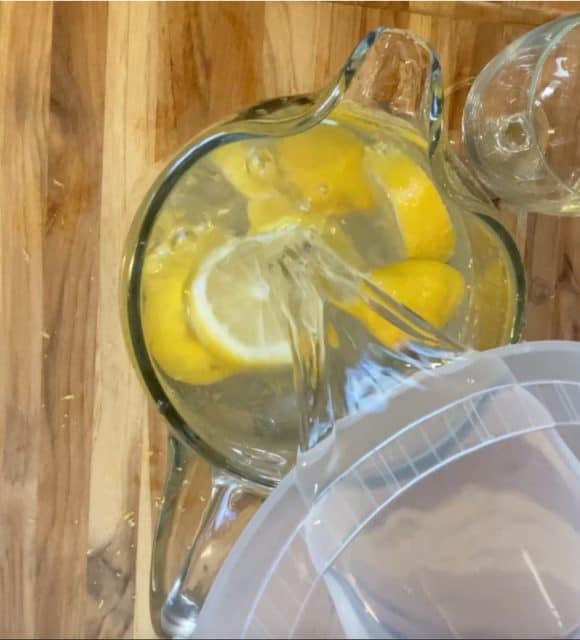 Lemon Water • Loaves and Dishes