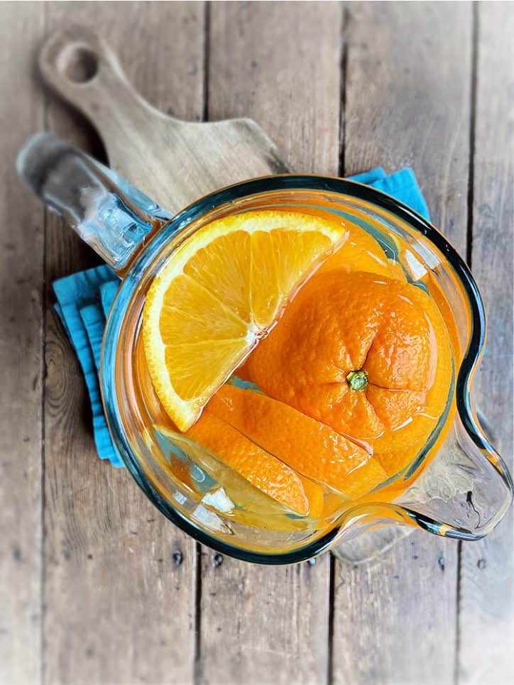 5 minute • Orange Water • Loaves and Dishes
