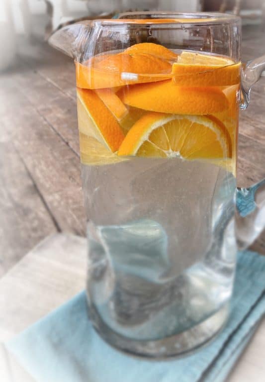 5 minute • Orange Water • Loaves and Dishes