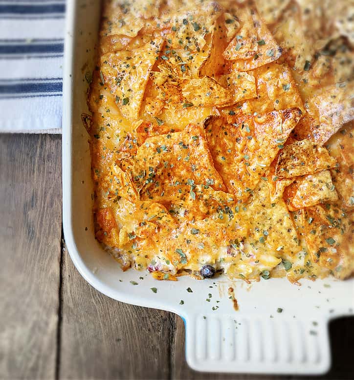 Rotel Chicken Mexican Doritos Casserole