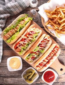 Pressure Cooker Hot Dogs • Loaves and Dishes