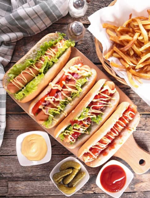 Pressure Cooker Hot Dogs • Loaves and Dishes