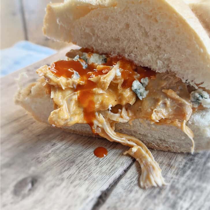 Best Cheesy Chicken Submarine Sandwich Recipe (Easy) • Loaves and Dishes