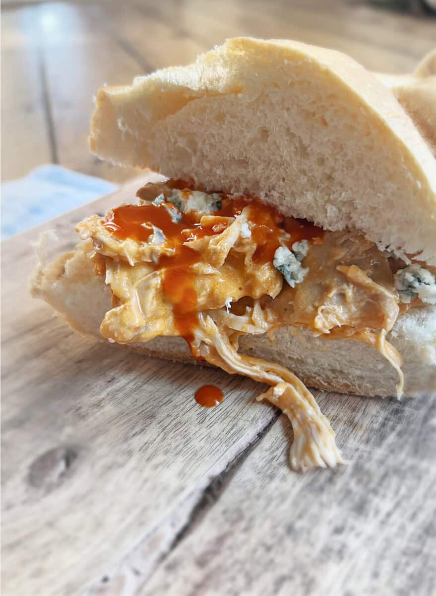 Best Cheesy Chicken Submarine Sandwich Recipe (Easy) • Loaves and Dishes